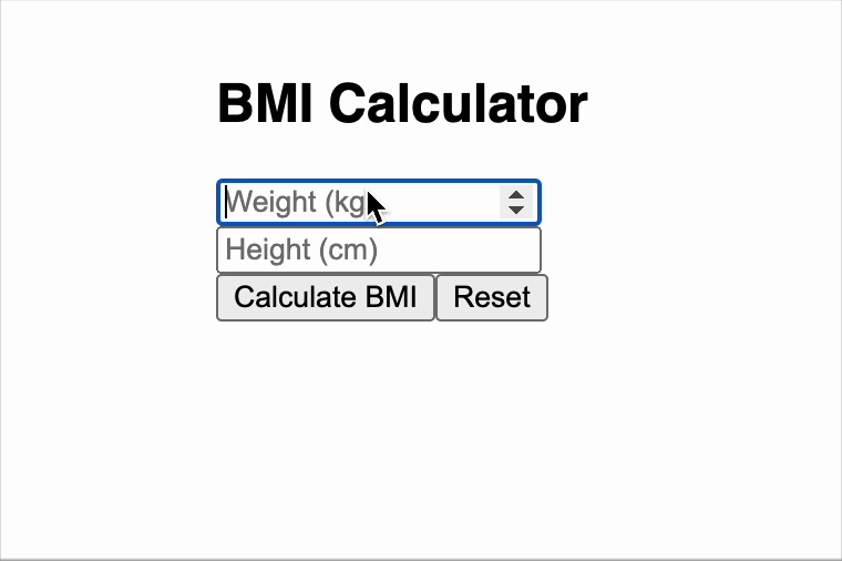 BMI Calculator | Frontend Interview Question | NamasteDev