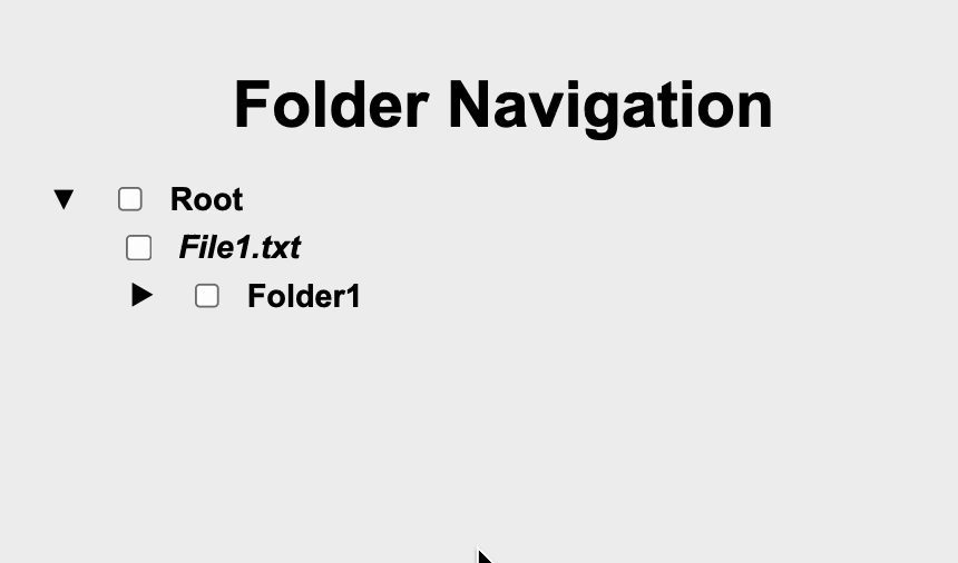Tree Navigation | Frontend Interview Question | NamasteDev